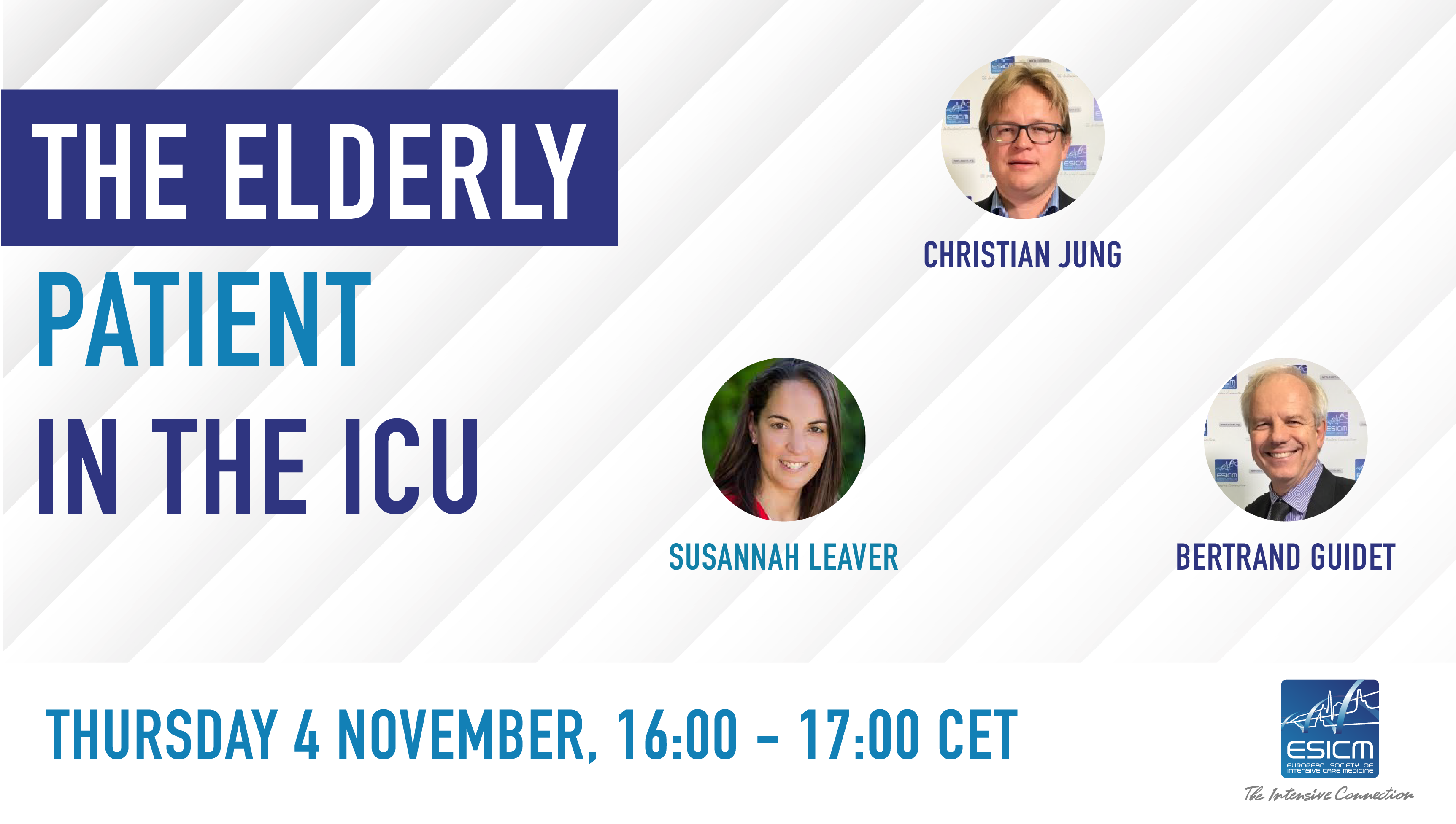 The elderly patient in the ICU: replay available - ESICM