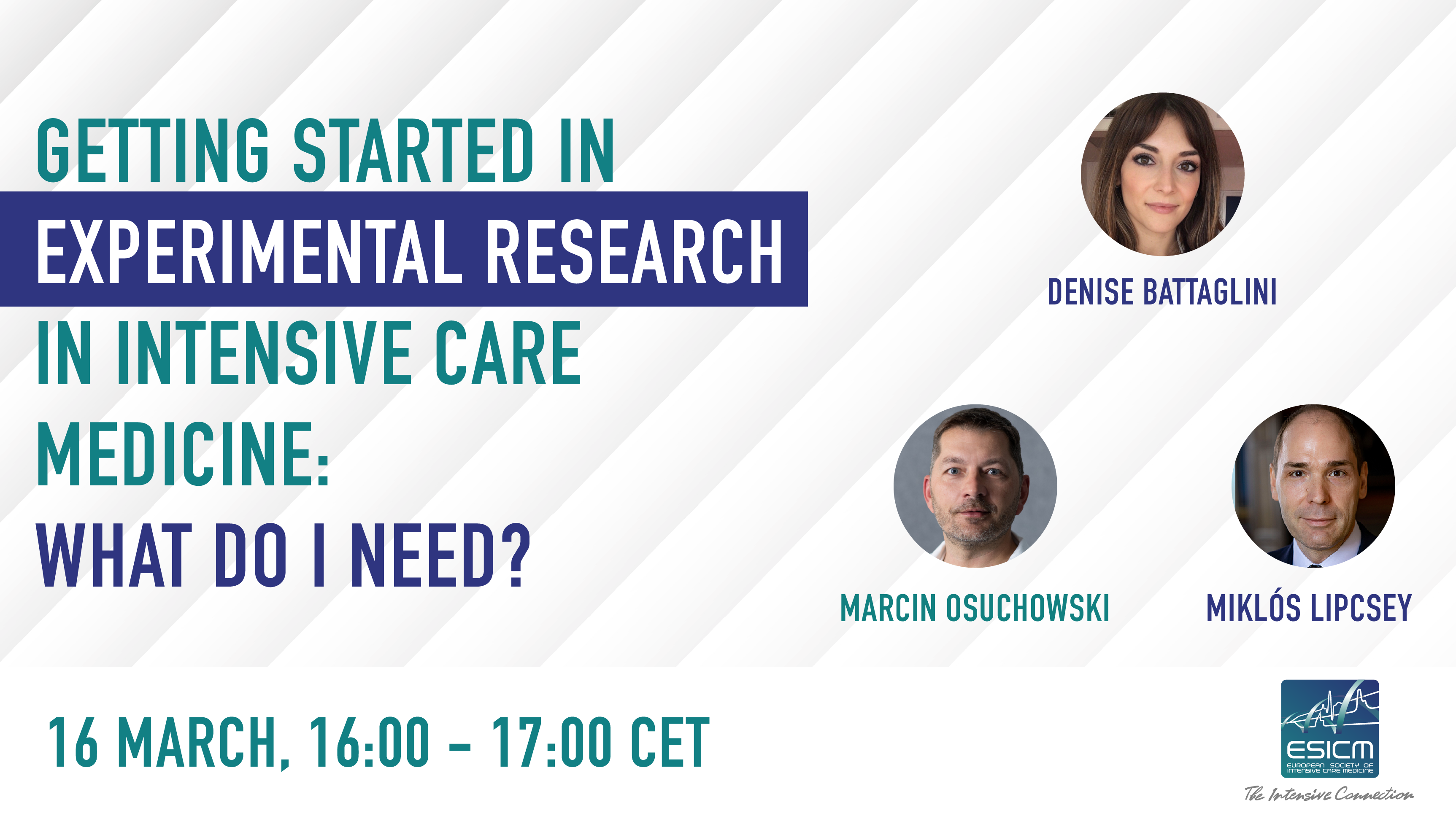 Getting started in experimental research in intensive care medicine ...