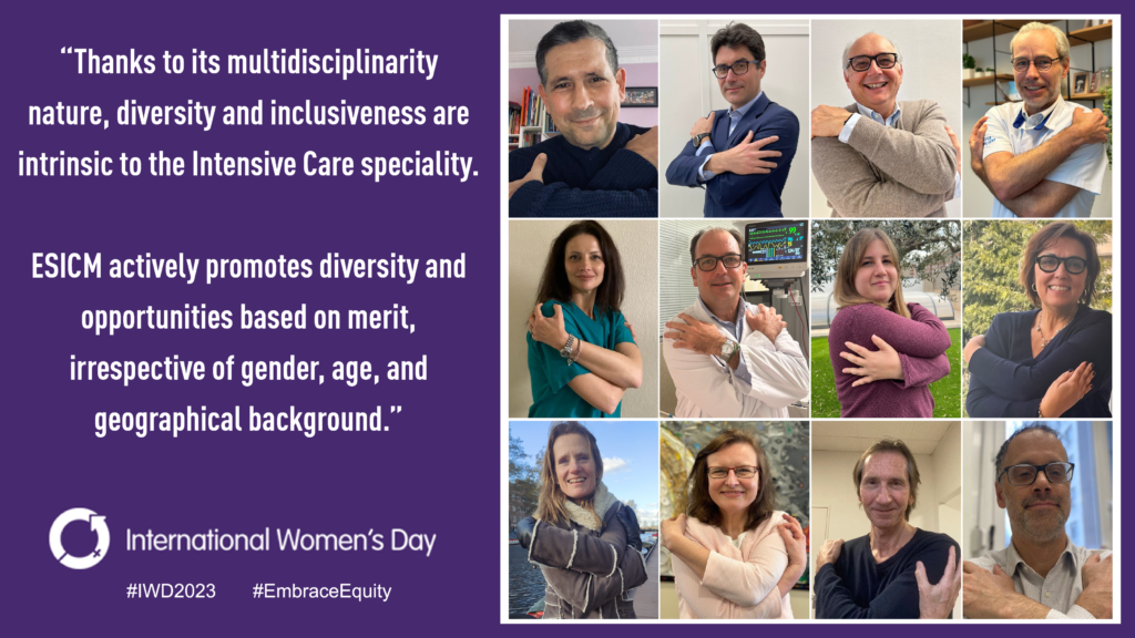 ESICM renews its commitment to Embrace Equity - ESICM