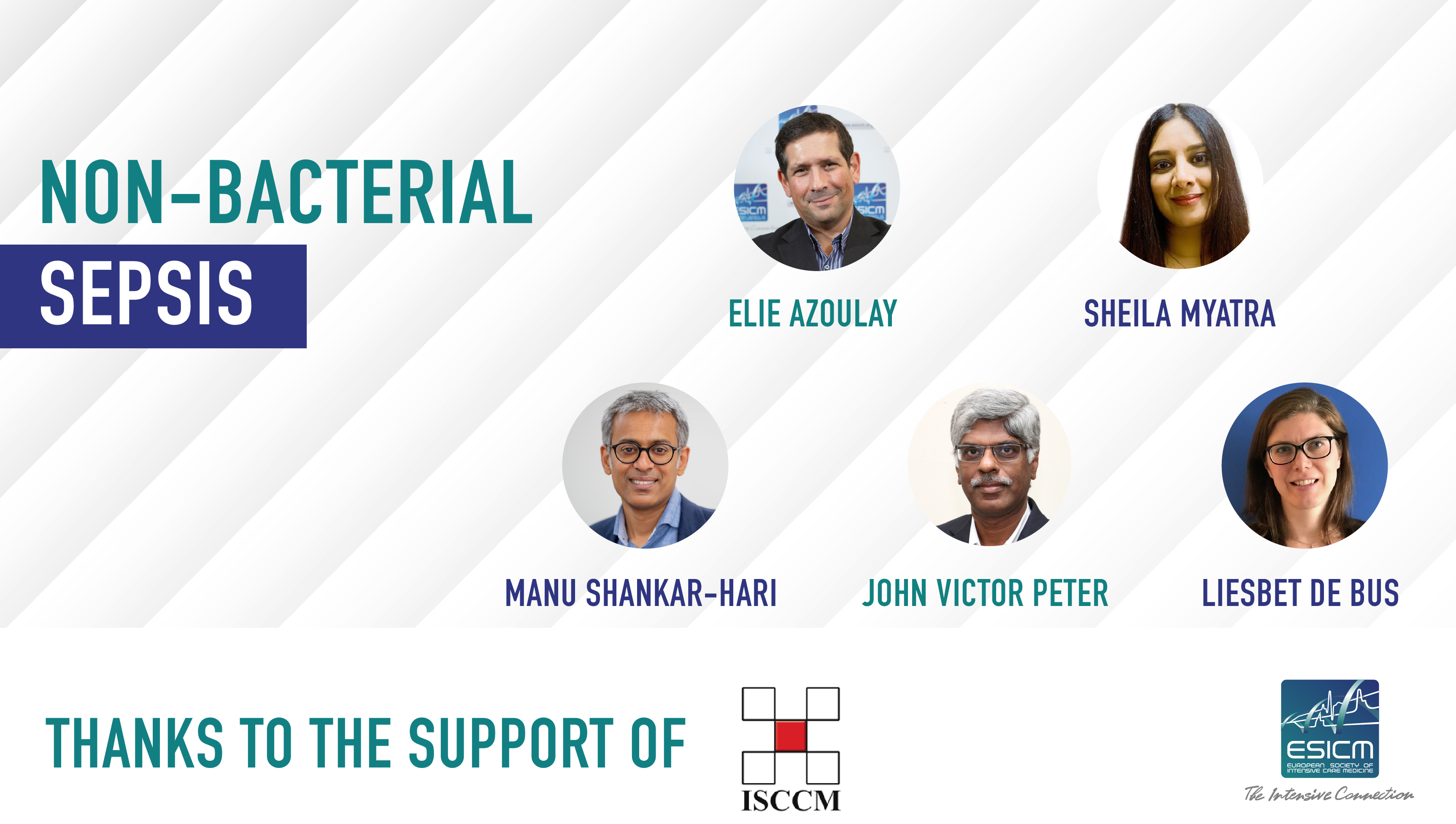 ESICM-ISCCM joint webinar today - ESICM