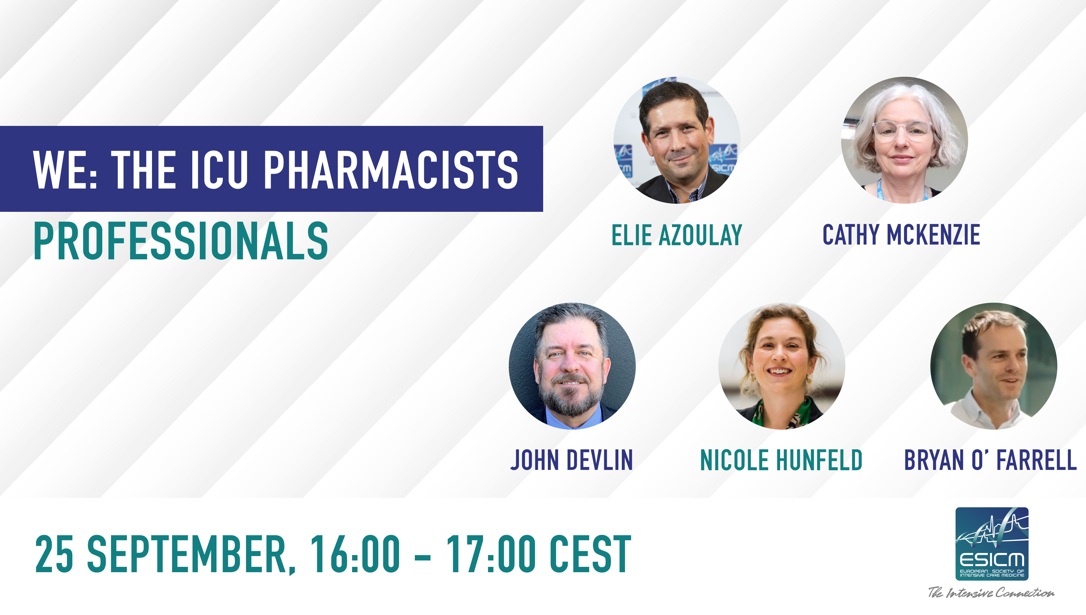 We: the ICU pharmacy professionals - ESICM