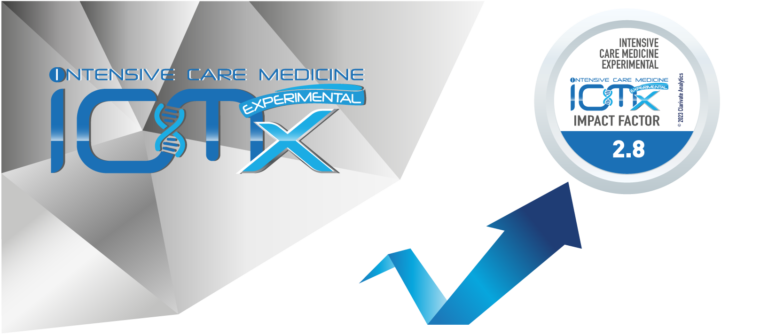 Intensive Care Medicine Experimental - 2023 Impact Factor - ESICM