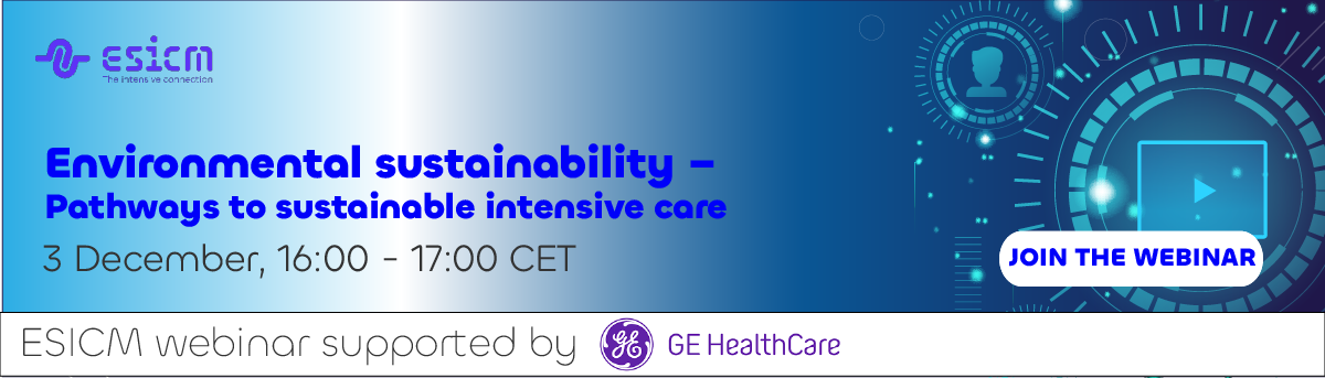 ESICM – European society of intensive medicine